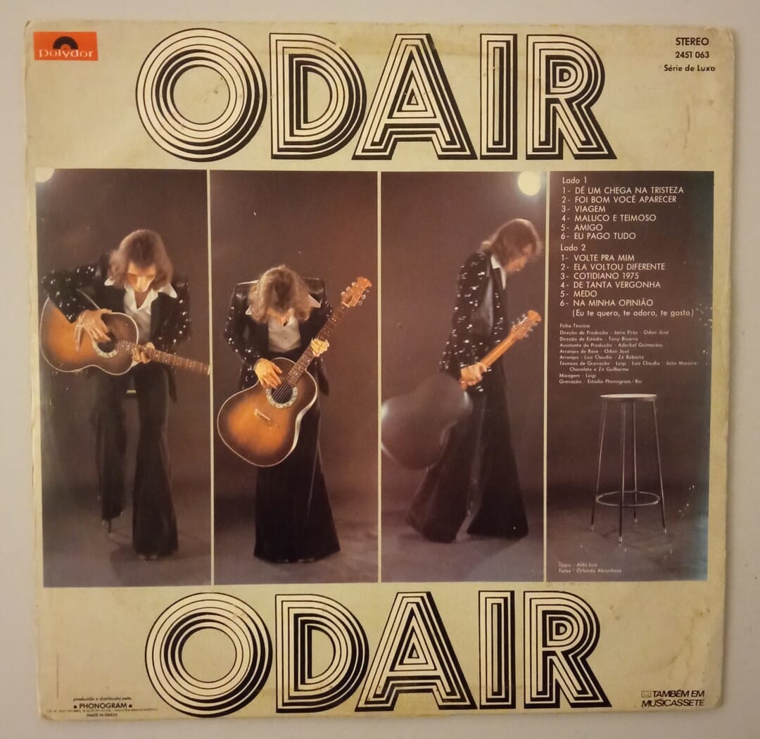 Odair José - Odair | LP Vinil | Boa Viagem Discos