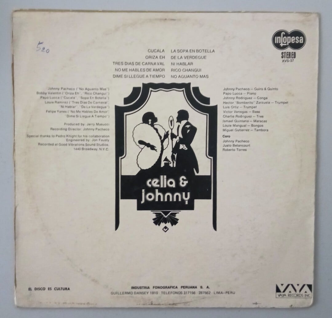 Celia & Johnny - Tremendo Caché | LP Vinil | Boa Viagem Discos