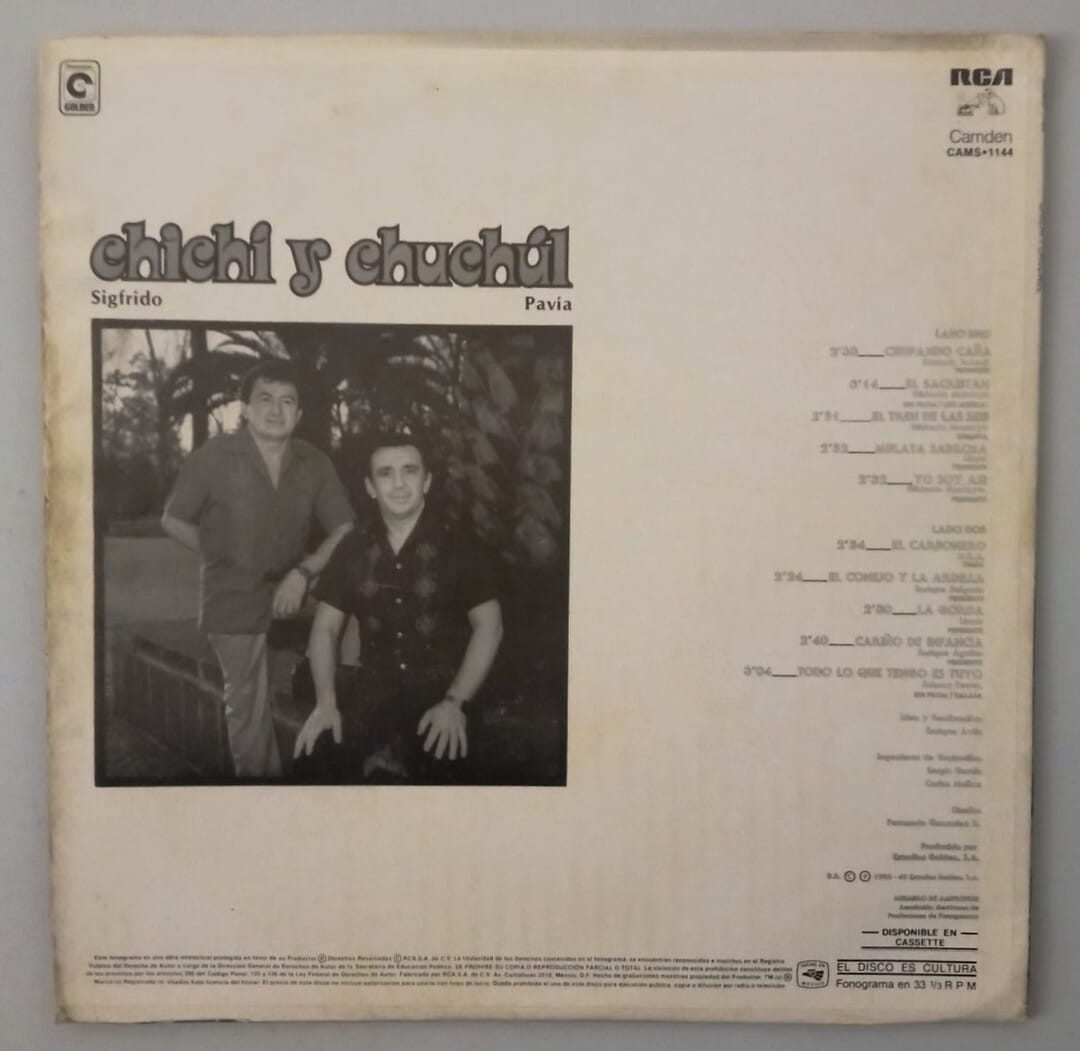 Chichi Y Chuchul - Chichi Y Chuchul (1983) - Boa Viagem Discos