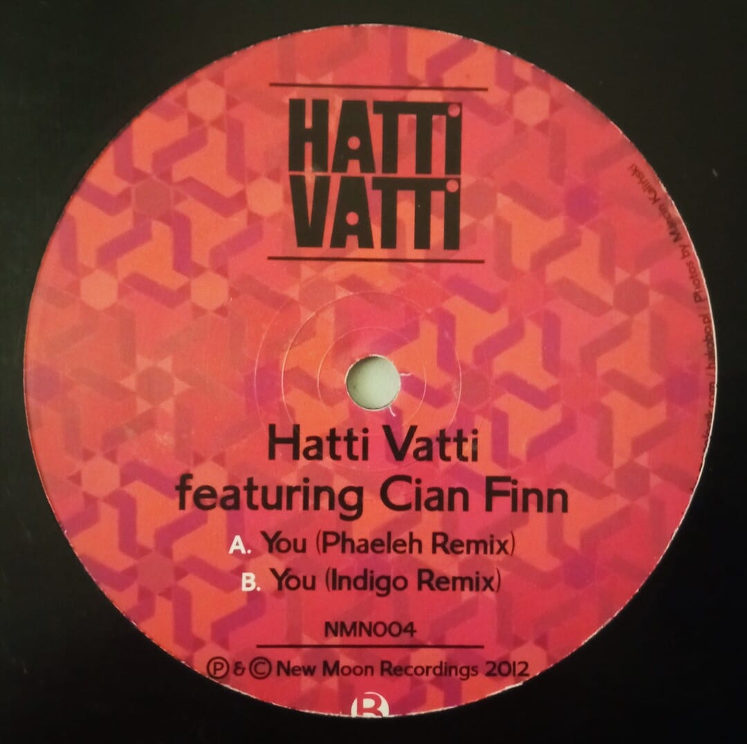 Hatti Vatti Featuring Cian Finn - You (Remixes) | LP Vinil | Boa Viagem ...