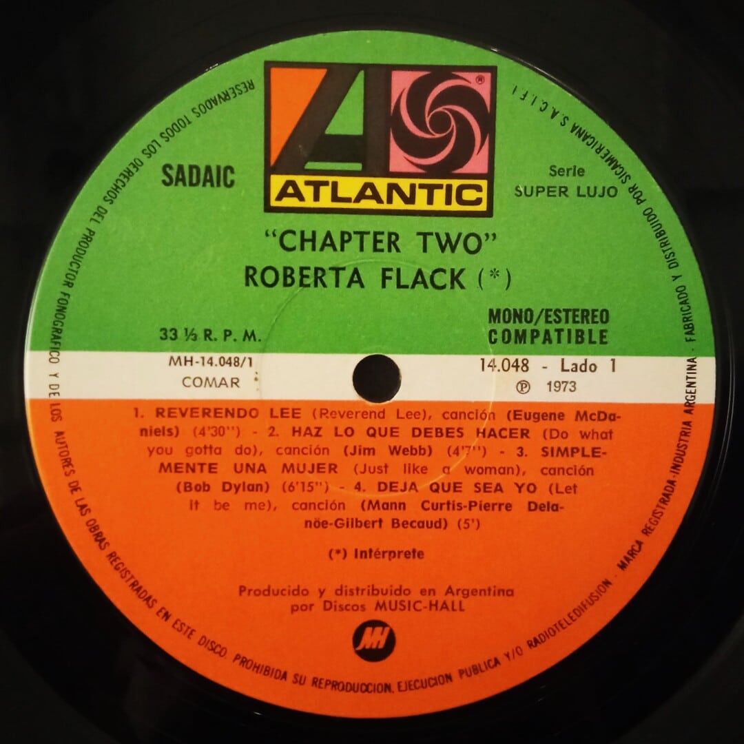 Roberta Flack – Chapter Two - Boa Viagem Discos