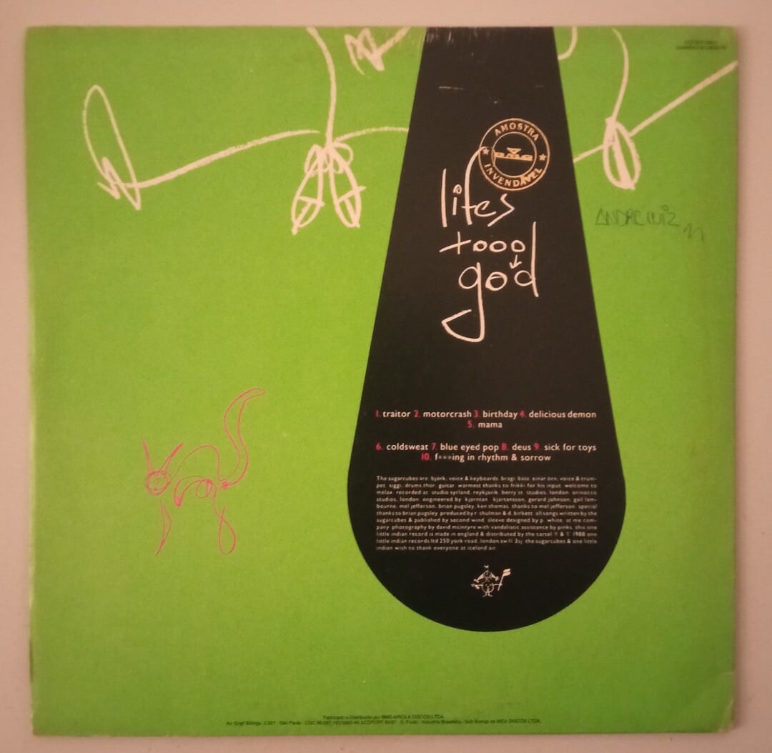 The Sugarcubes - Life's Too Good | LP Vinil | Boa Viagem Discos