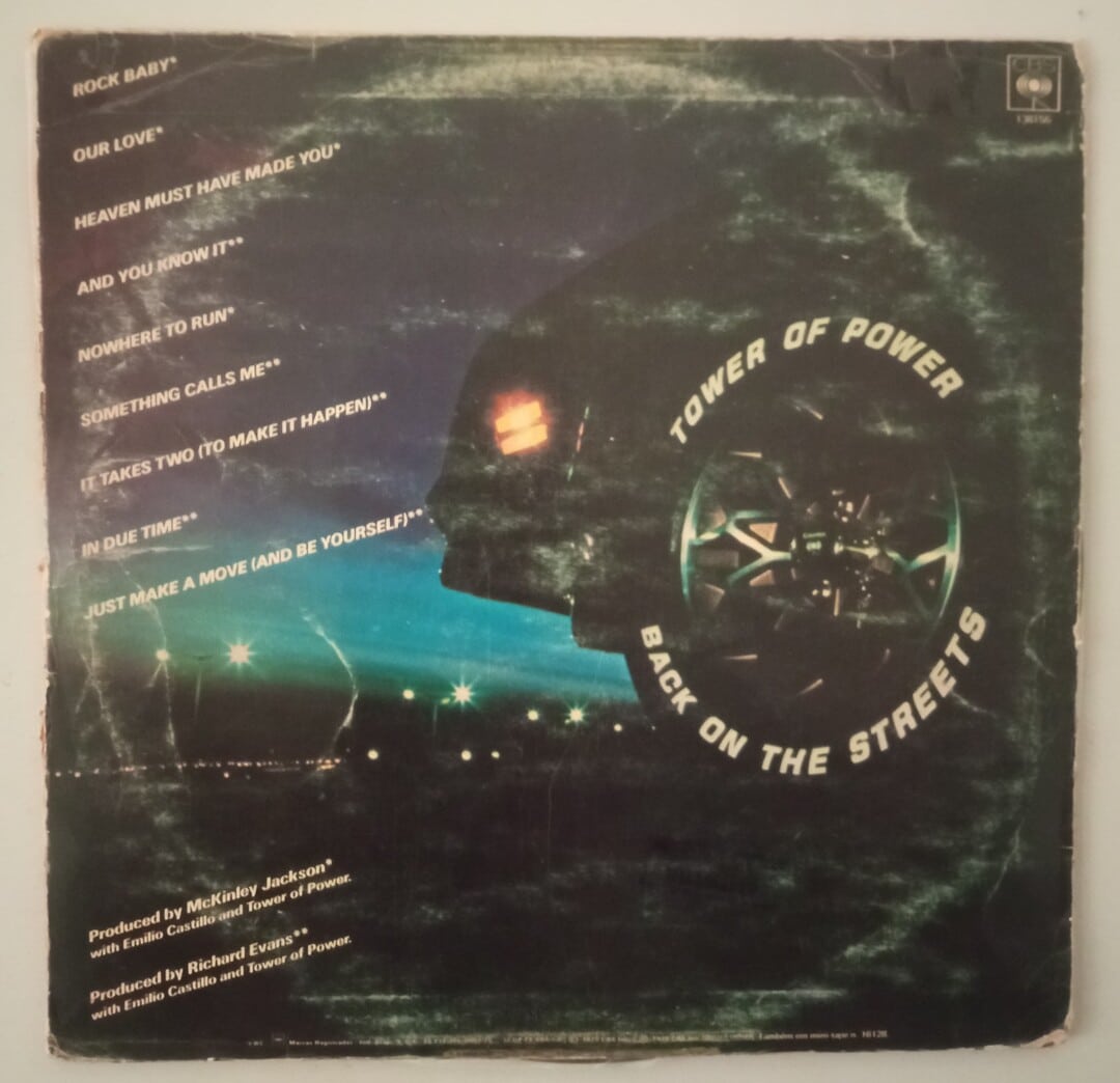 Tower Of Power - Back On The Streets | LP Vinil | Boa Viagem Discos ...