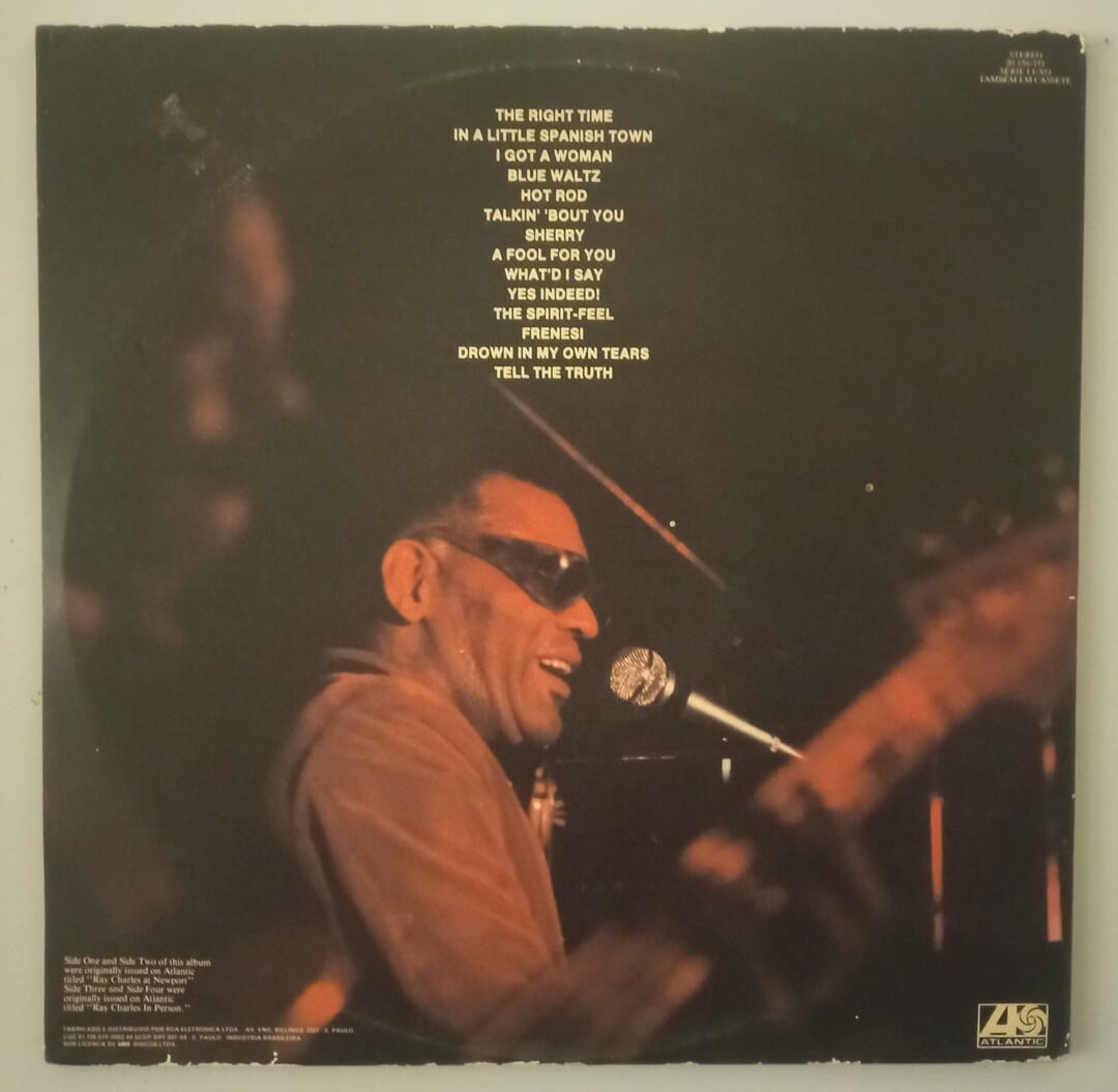 Ray Charles - Ray Charles Live | LP Vinil | Boa Viagem Discos