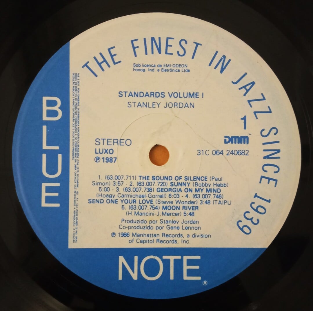 Stanley Jordan - Standards Volume 1 - Boa Viagem Discos