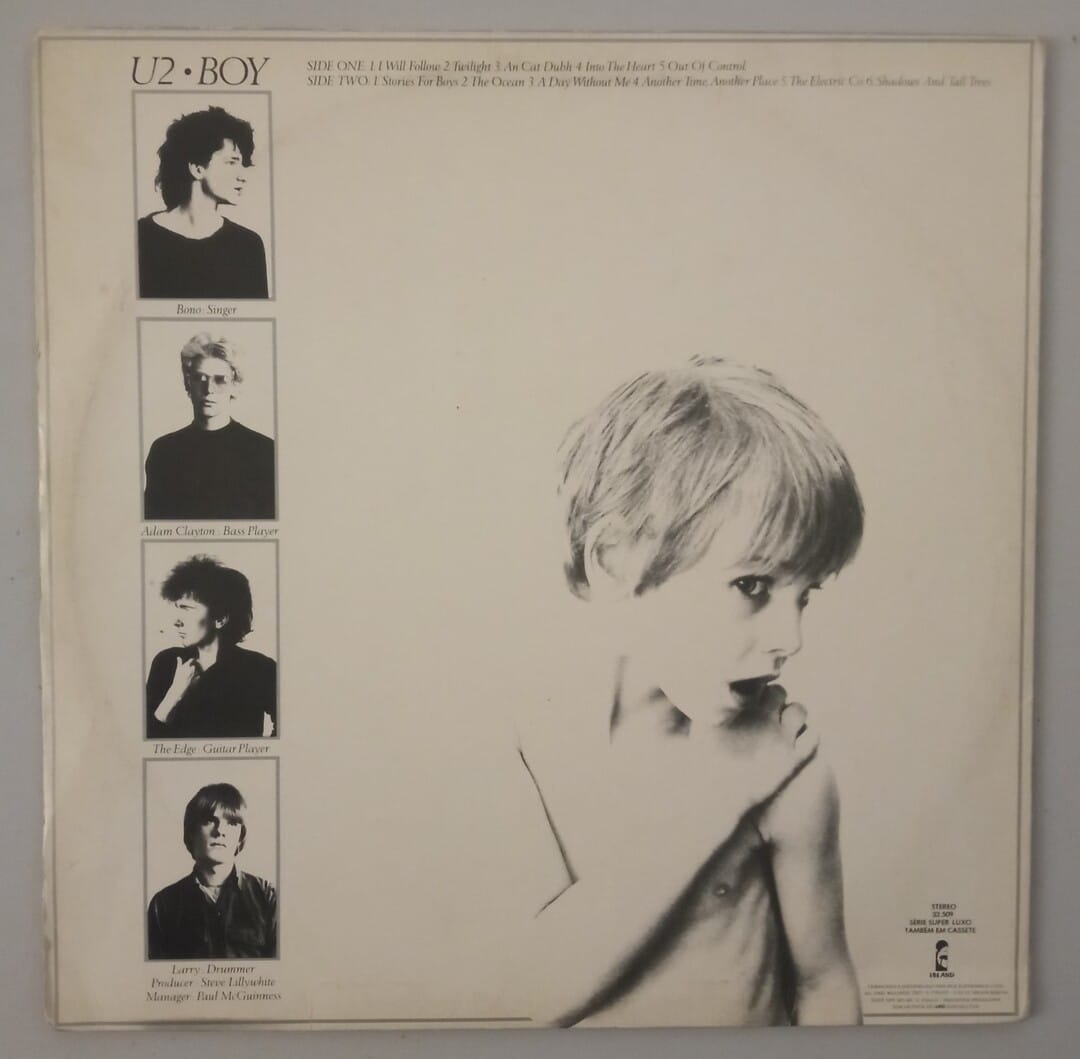 U2 - Boy | LP Vinil | Boa Viagem Discos - Loja online de discos de vinil