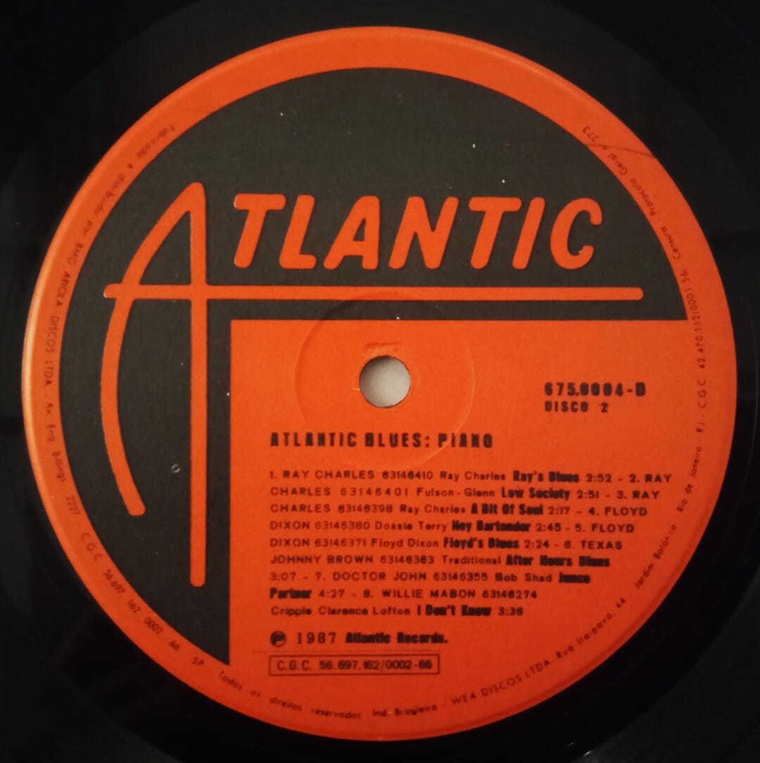 V.A. - Atlantic Blues : Piano | LP Vinil | Boa Viagem Discos - Loja ...