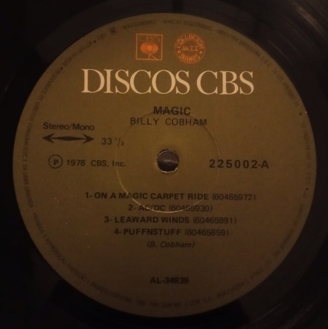 Billy Cobham - Magic - Boa Viagem Discos