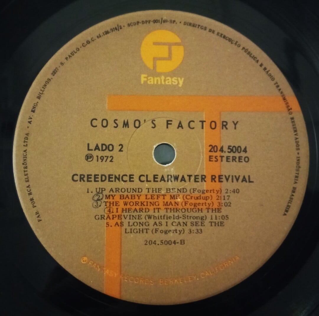 Creedence Clearwater Revival - Cosmo's Factory - Boa Viagem Discos