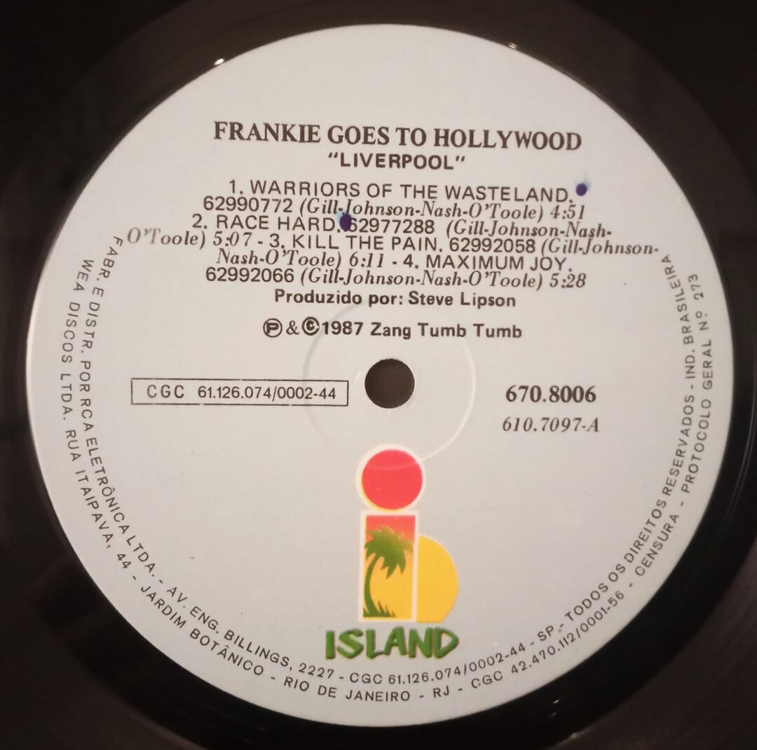 Frankie Goes To Hollywood - Liverpool | LP Vinil | Boa Viagem Discos