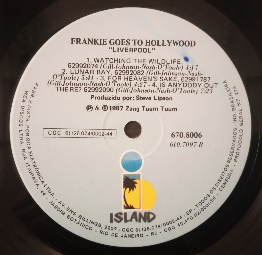 Frankie Goes To Hollywood - Liverpool | LP Vinil | Boa Viagem Discos