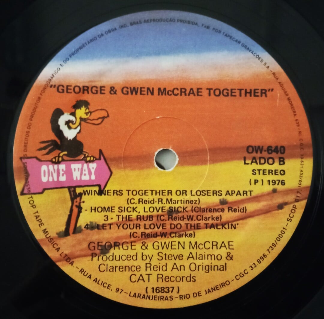 George & Gwen McCrae - Together | LP Vinil | Boa Viagem Discos - Loja ...