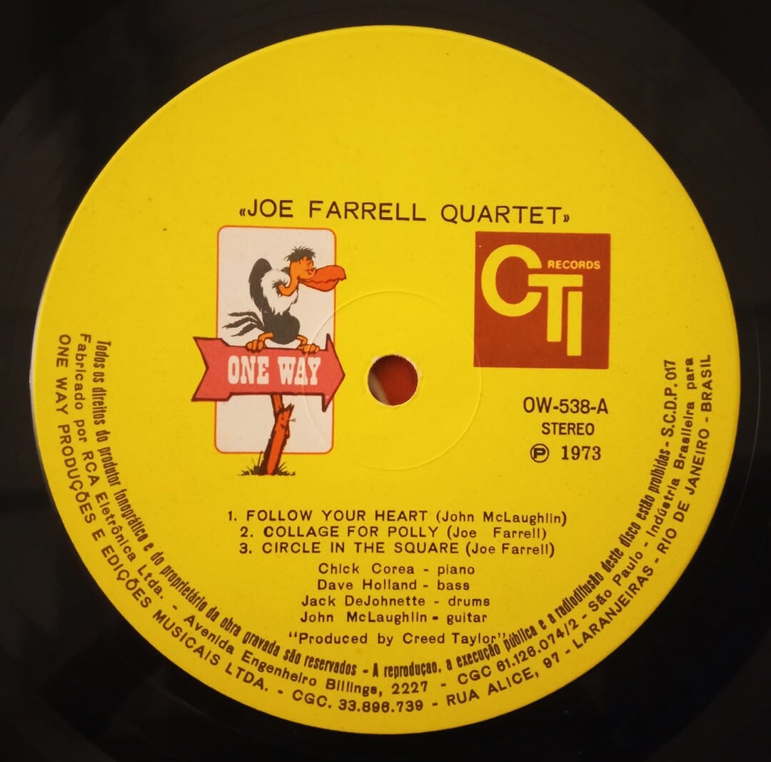 Joe Farrell Quartet - Joe Farrell Quartet (1970) | LP Vinil | Boa ...