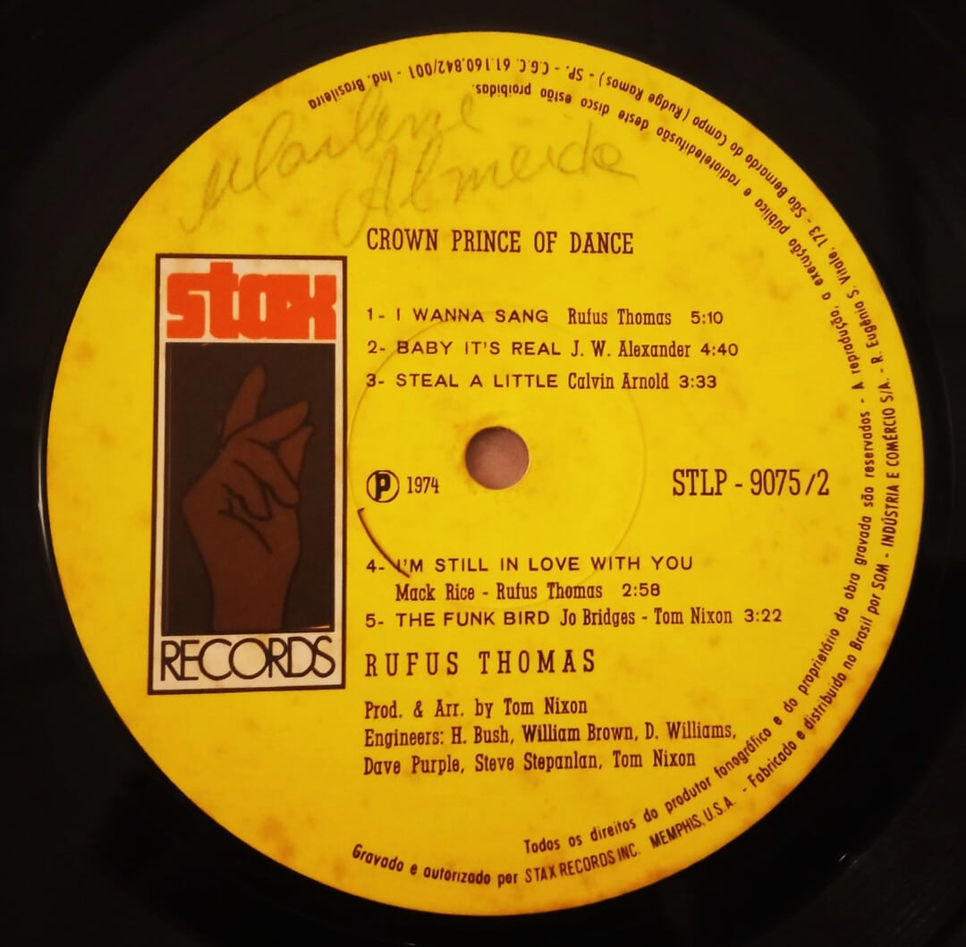 Rufus Thomas - Crown Prince Of Dance | LP Vinil | Boa Viagem Discos