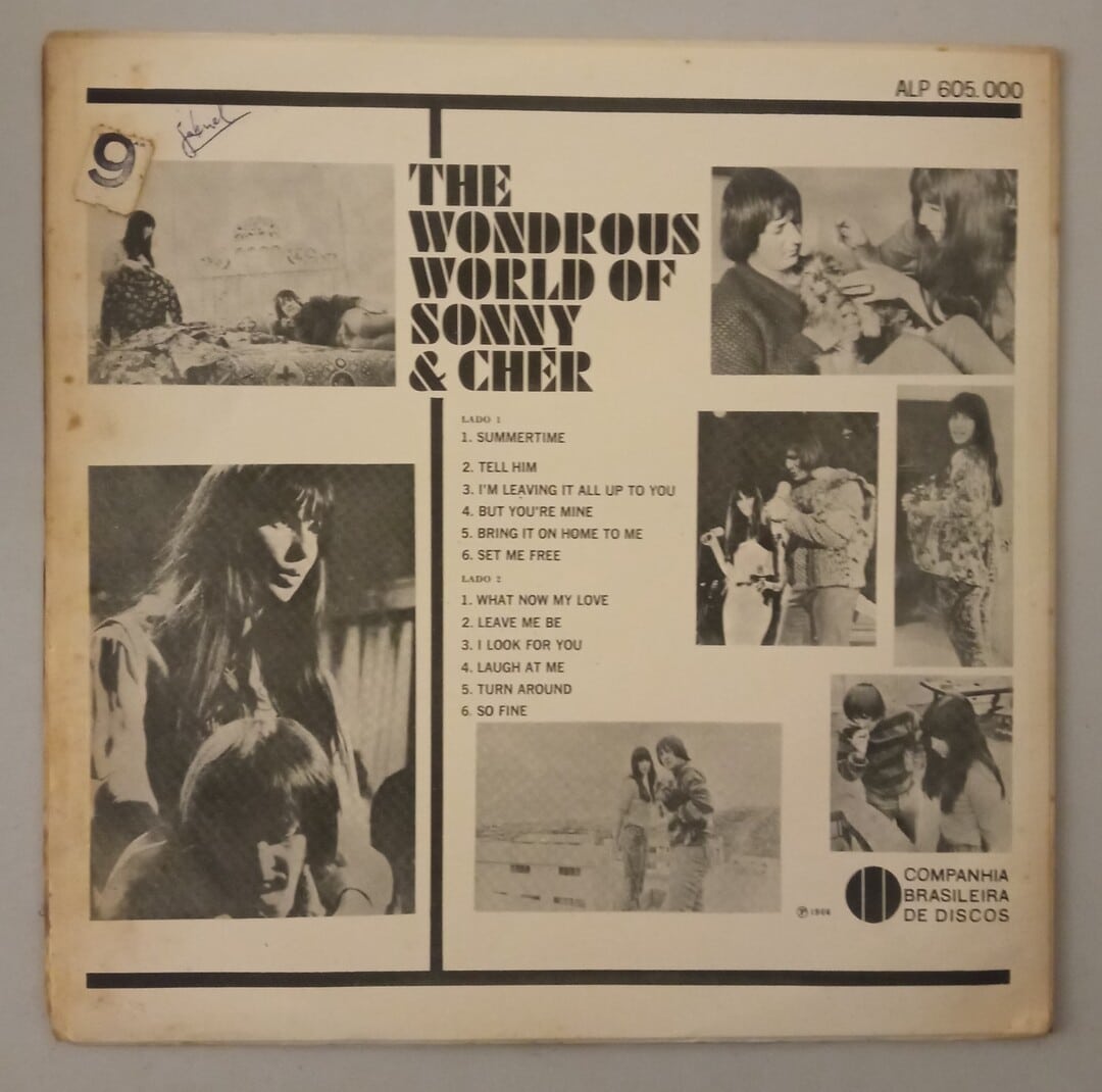 Sonny & Cher - The Wondrous World Of Sonny & Cher | LP Vinil | Boa ...