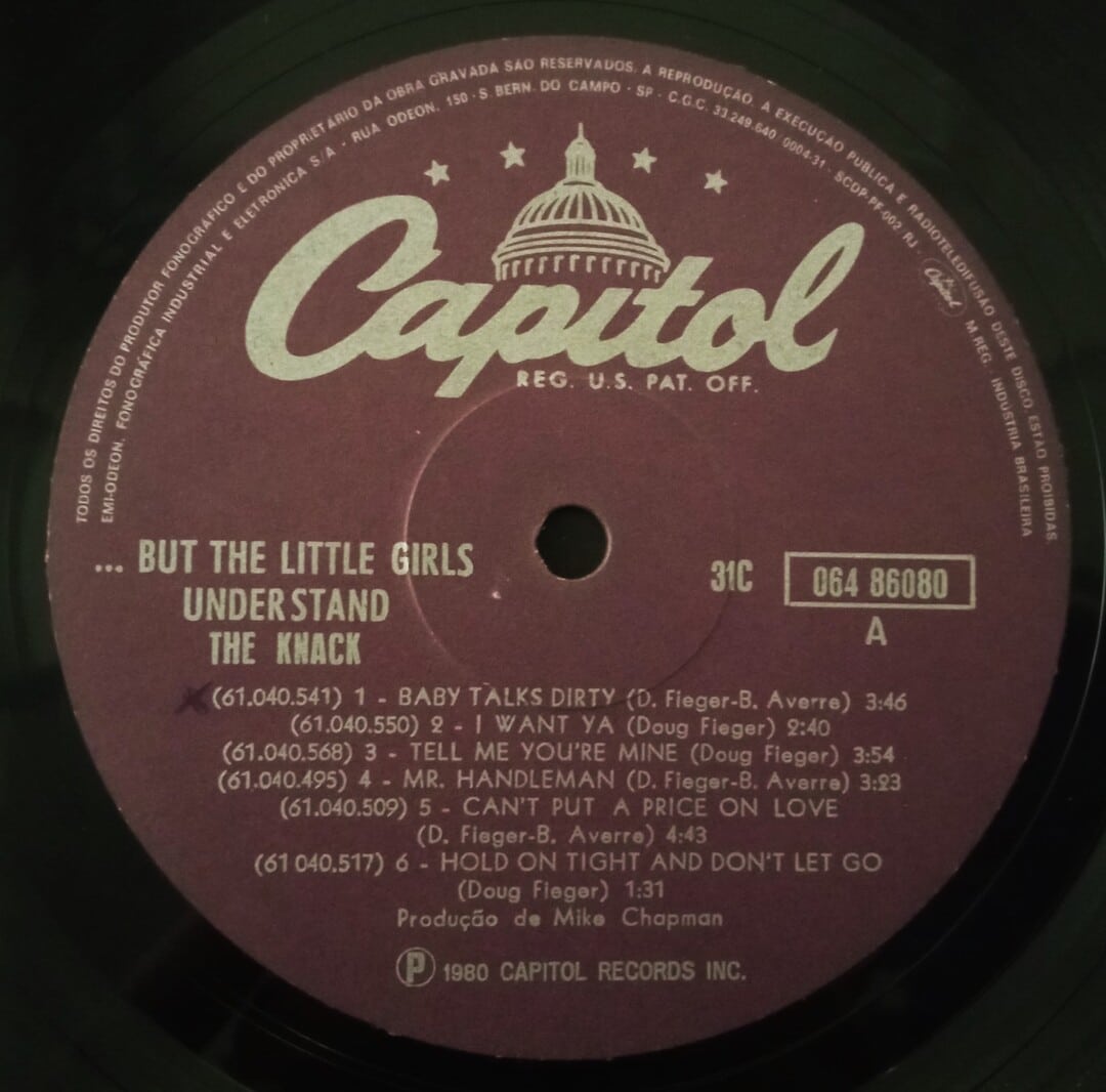 The Knack – ...But The Little Girls Understand - Boa Viagem Discos