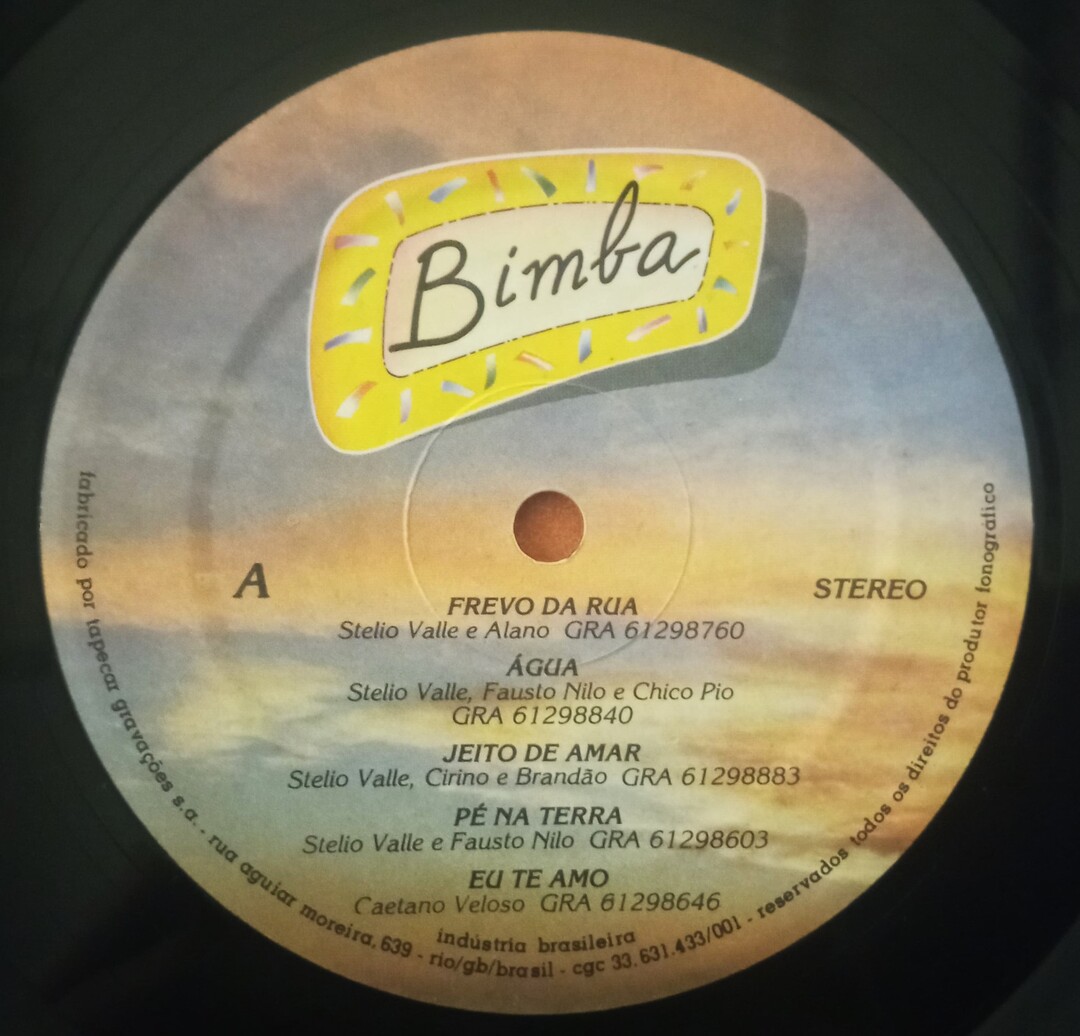 Bimba - Bimba (1980) - Boa Viagem Discos