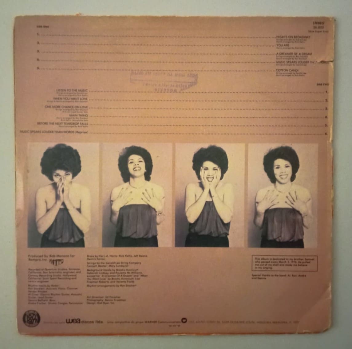 Candi Staton - Music Speaks Louder Than Words | LP Vinil | Boa Viagem ...