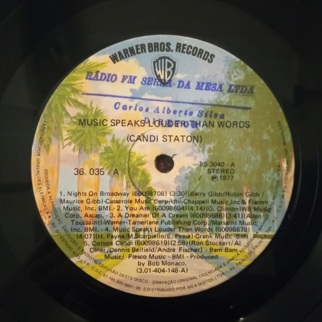 Candi Staton - Music Speaks Louder Than Words | LP Vinil | Boa Viagem ...