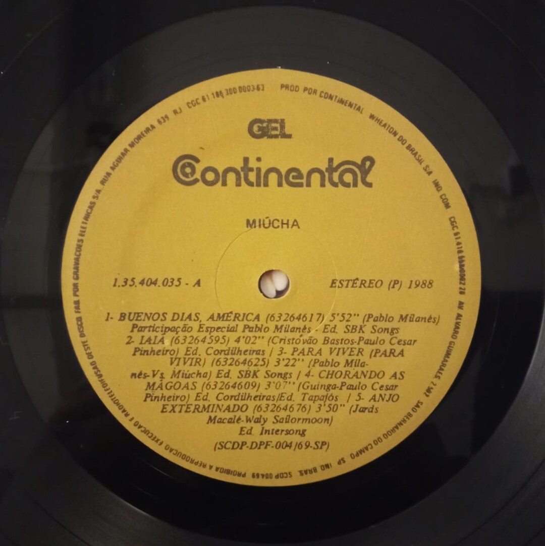 Miúcha - Miúcha (1988) - Boa Viagem Discos