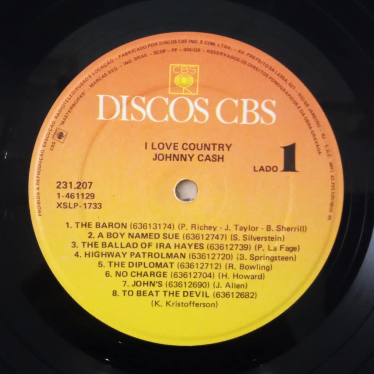 Johnny Cash – (The Storyteller) I Love Country - Boa Viagem Discos