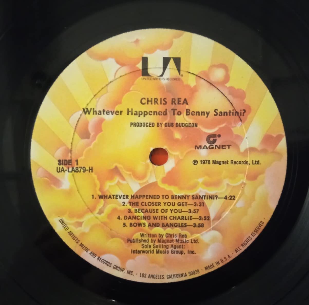 Chris Rea – Whatever Happened To Benny Santini - Boa Viagem Discos