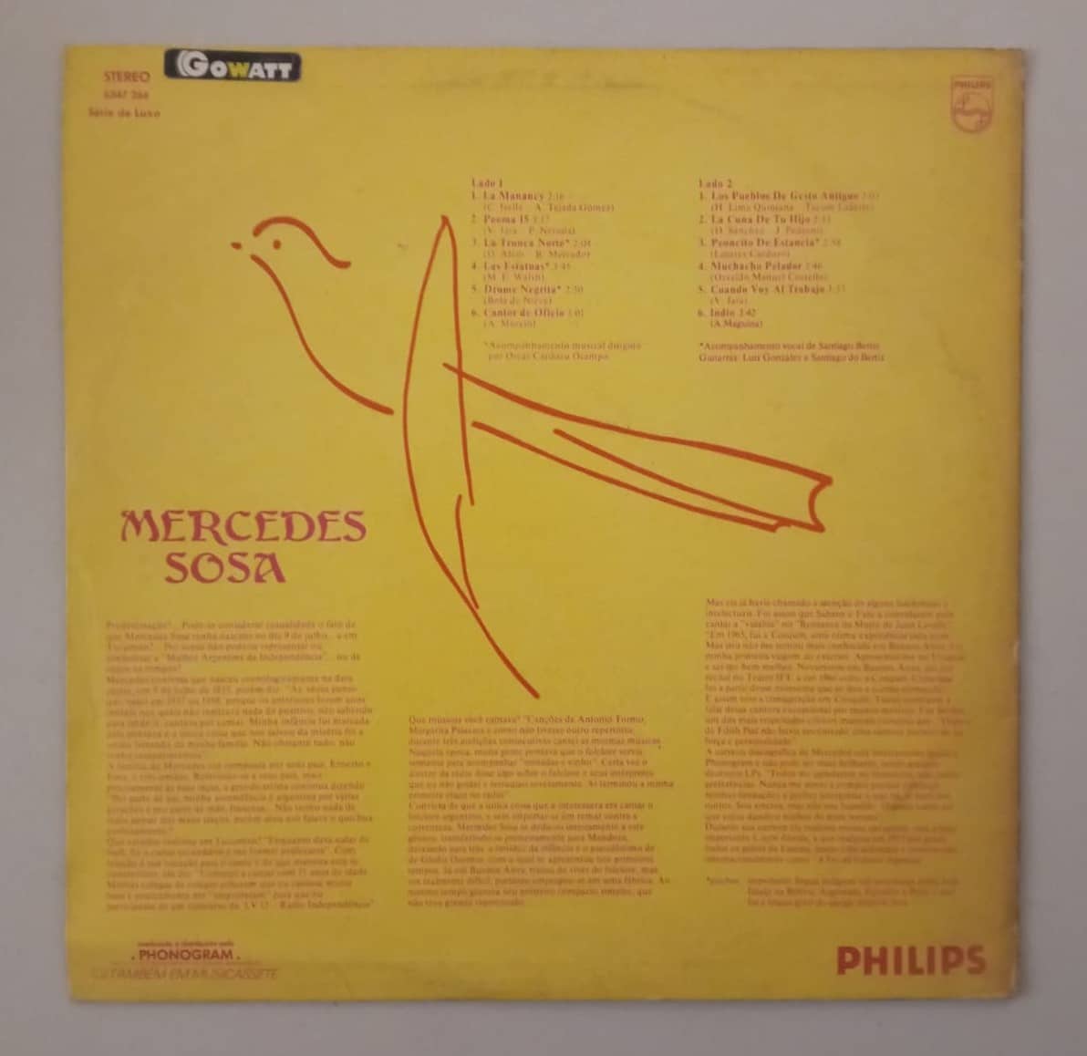 Mercedes Sosa – Mercedes Sosa (1976) | LP Vinil | Boa Viagem Discos