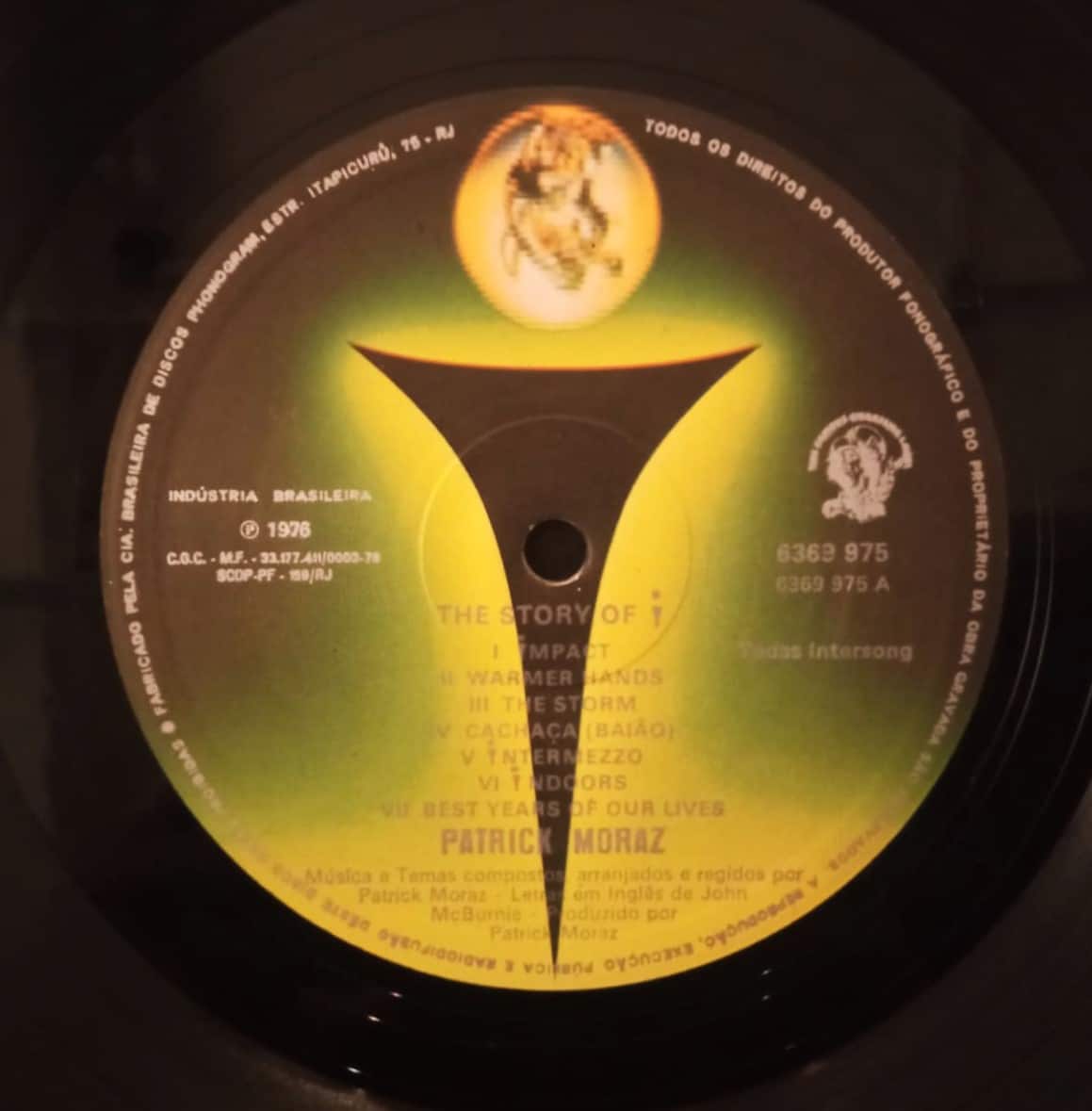 Patrick Moraz – The Story Of i | LP Vinil | Boa Viagem Discos