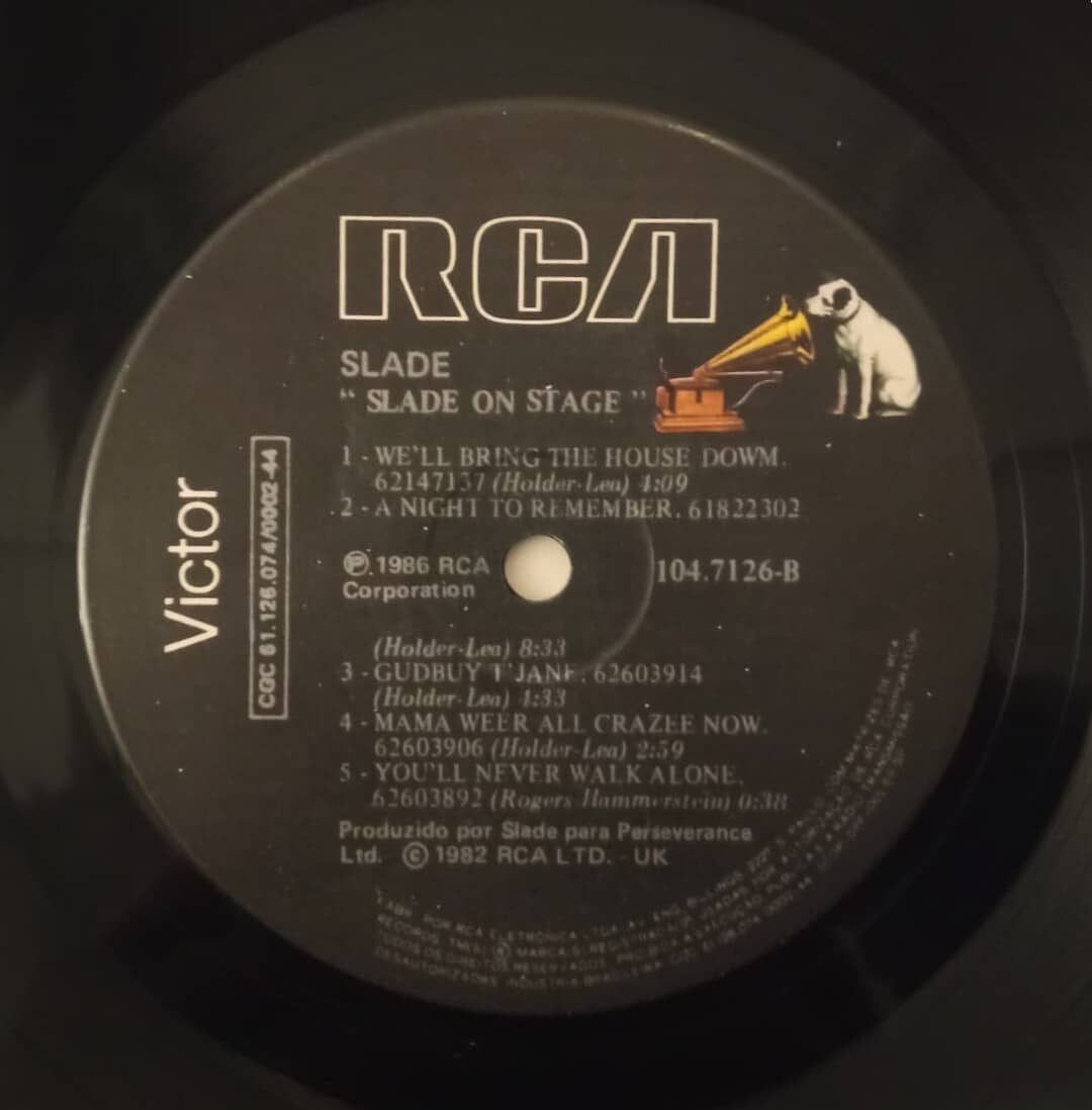 Slade – Slade On Stage - Boa Viagem Discos