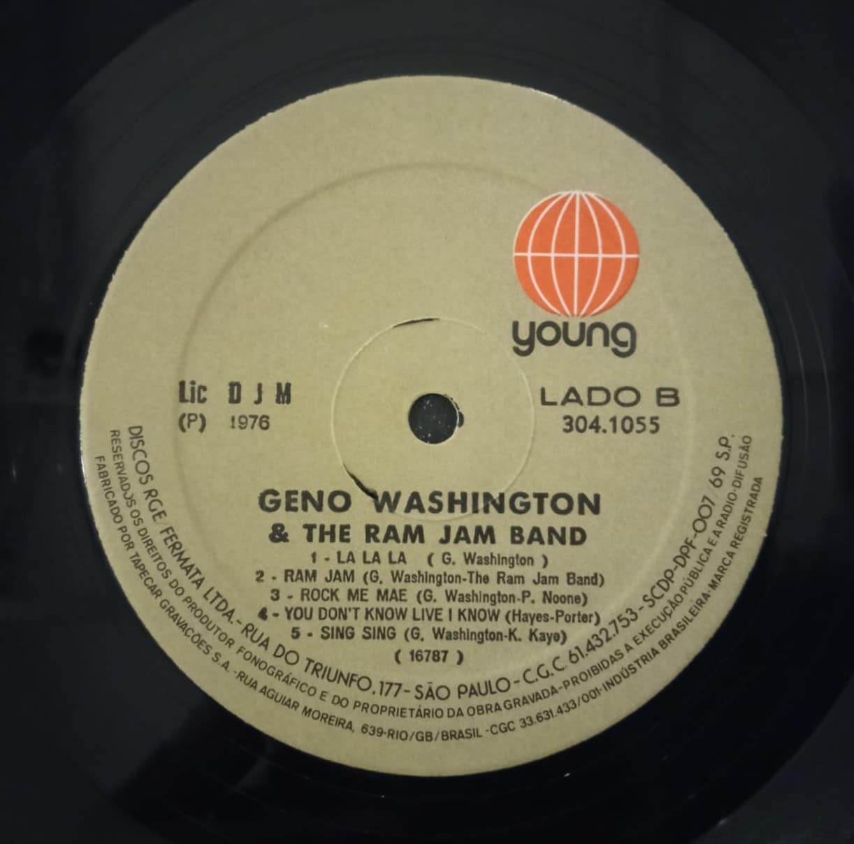 Geno Washington – Geno's Back! | LP Vinil | Boa Viagem Discos
