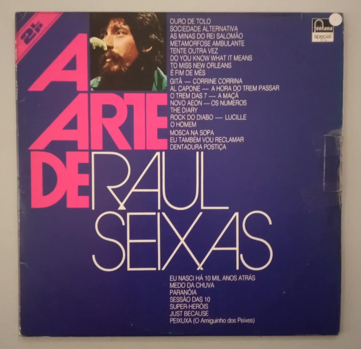 Raul Seixas - A Arte De Raul Seixas | LP Vinil | Boa Viagem Discos