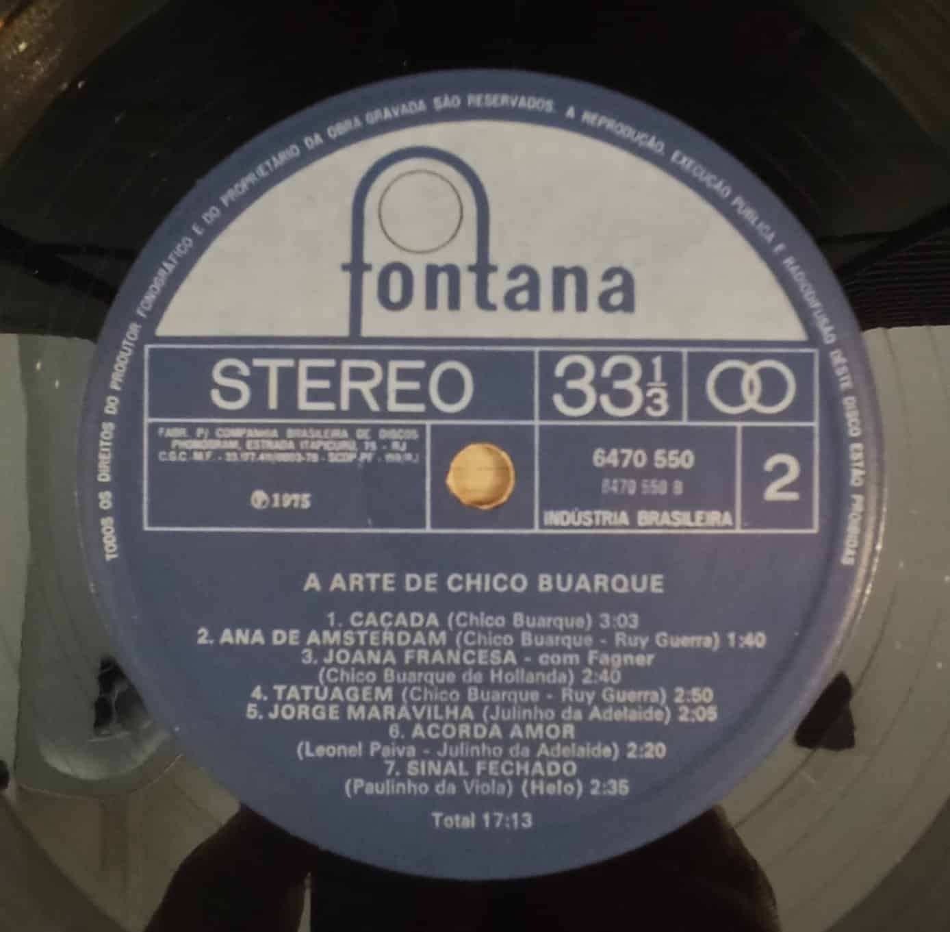 Chico Buarque - A Arte de Chico Buarque | LP Vinil | Boa Viagem Discos ...
