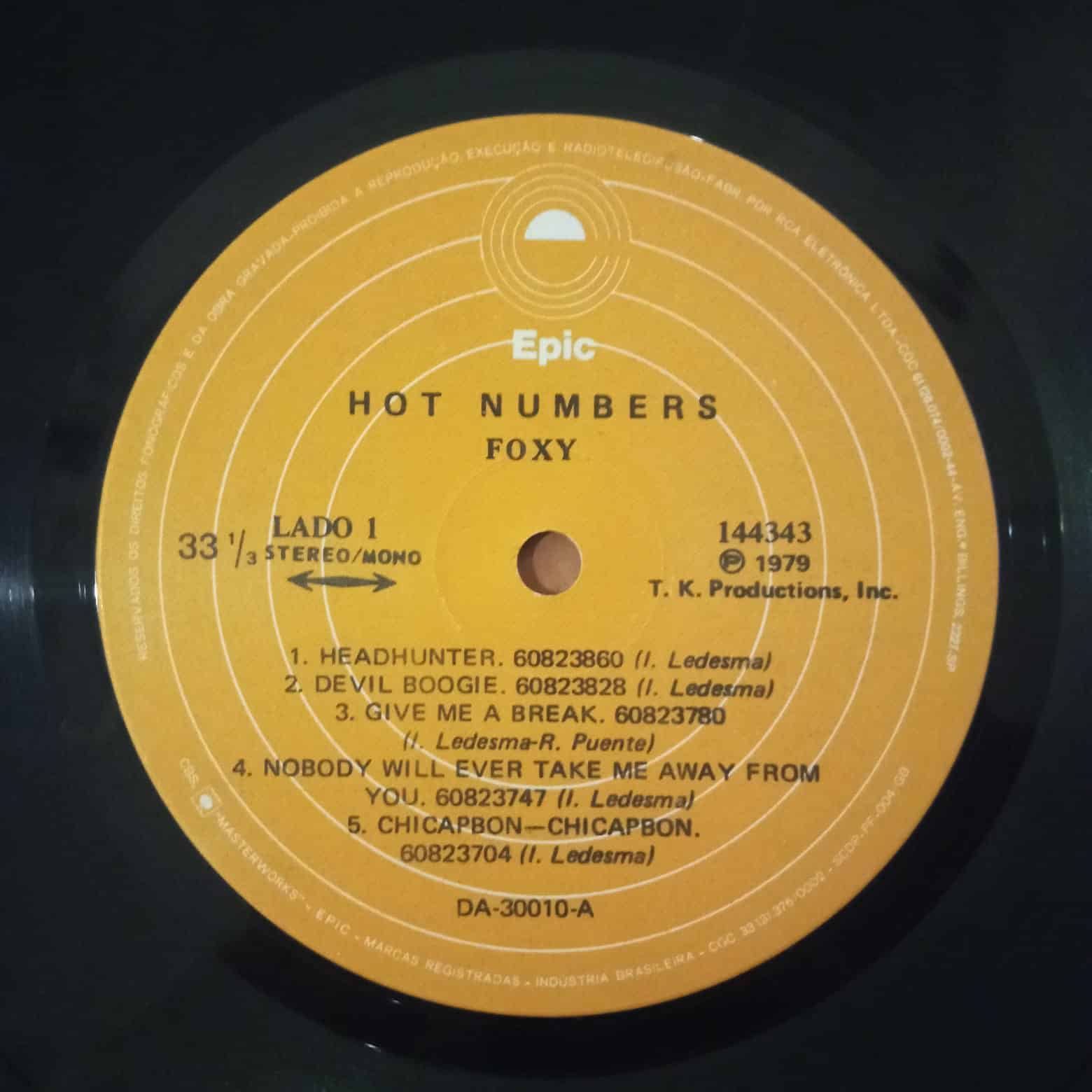 Foxy – Hot Numbers - Boa Viagem Discos