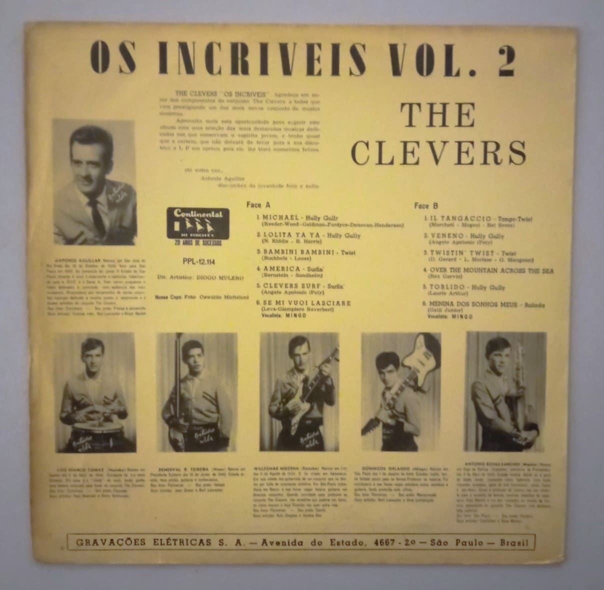 The Clevers – Os Incríveis The Clevers Vol.2 | LP Vinil | Boa Viagem Discos