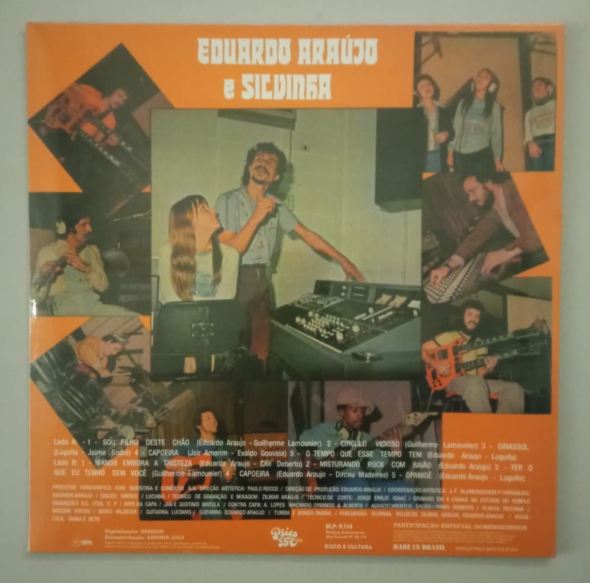 Eduardo Araújo & Silvinha – Sou Filho Dêsse Chão | LP Vinil | Boa ...